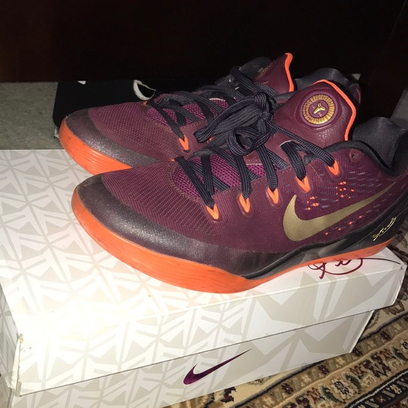 Nike | Shoes | Kobe Ix 9 Garnet Red Color Way | Poshmark